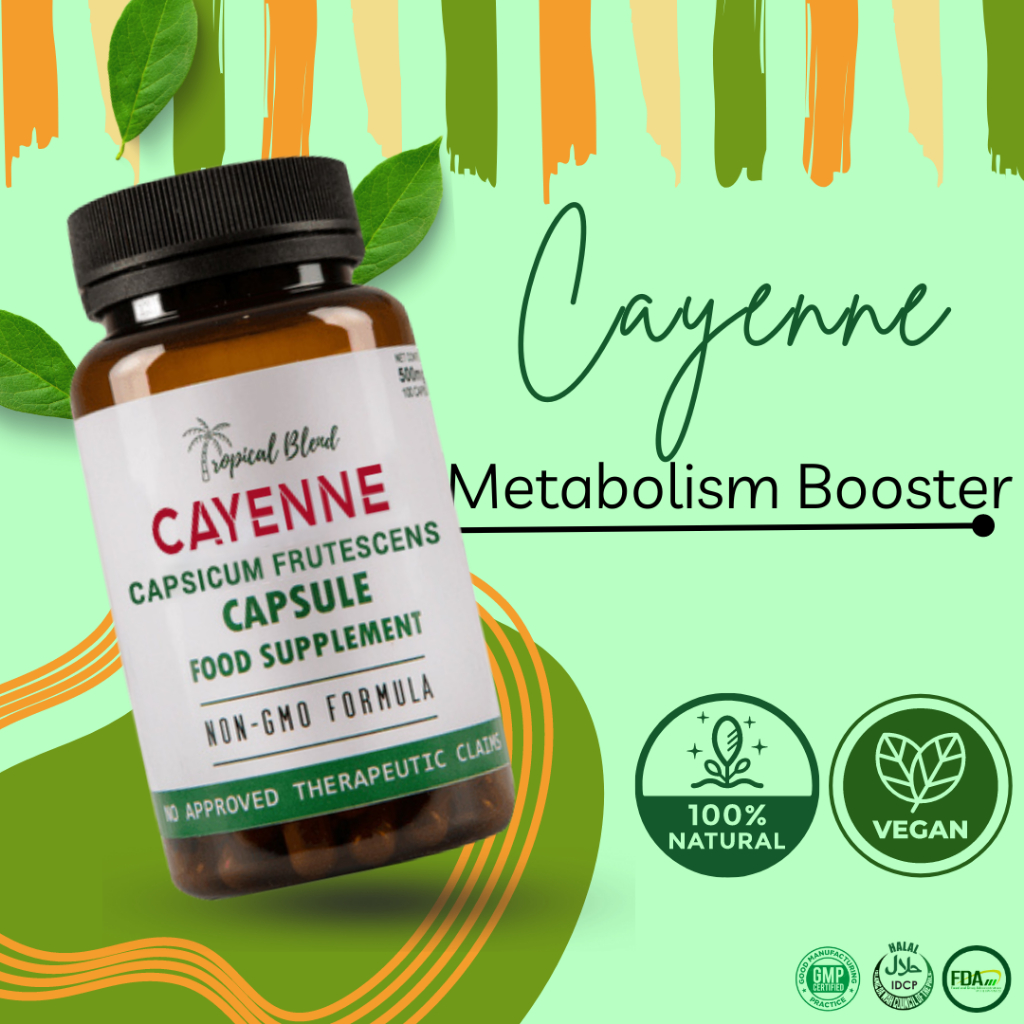 Cayenne/ Chilli Capsule Food Supplements Pure and Organic FDA Approved ...