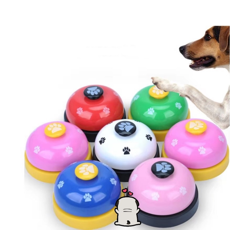 Pet training bell responder dog paw print bell trainer pet sound bell ...