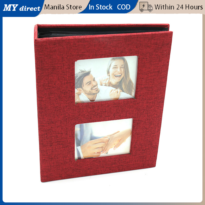 200 pockets 4R album 4X6 family photo album cloth cotton and linen ...