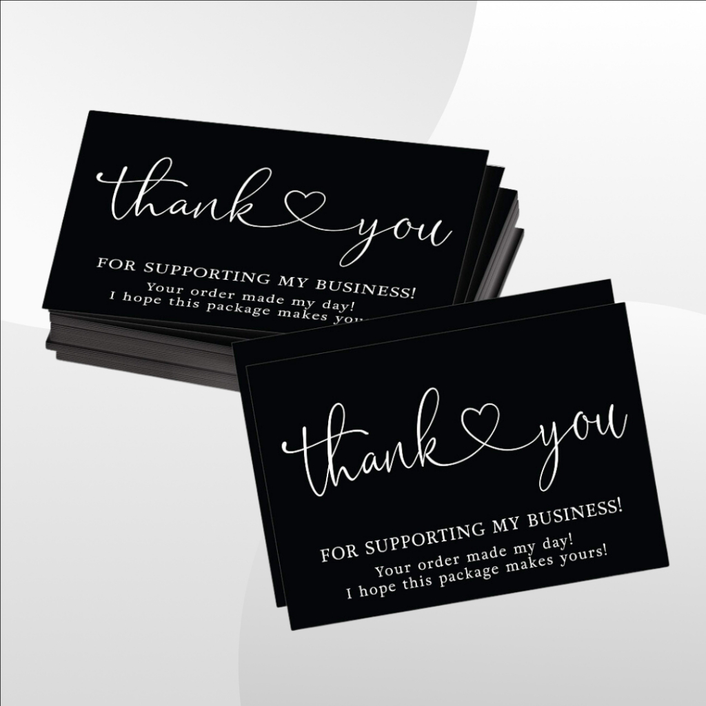 Personalized Thank you Cards For Business Card | Calling Card | Loyalty ...