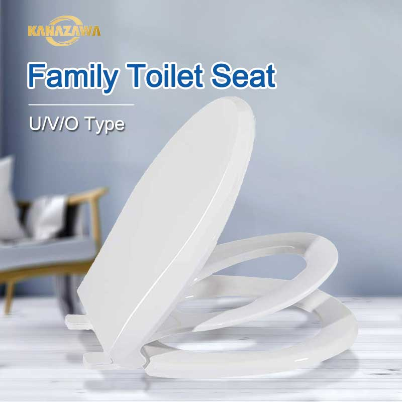 MANUYAMA Original Toilet Seat With Quietly Slow Close U/V/O Type ...