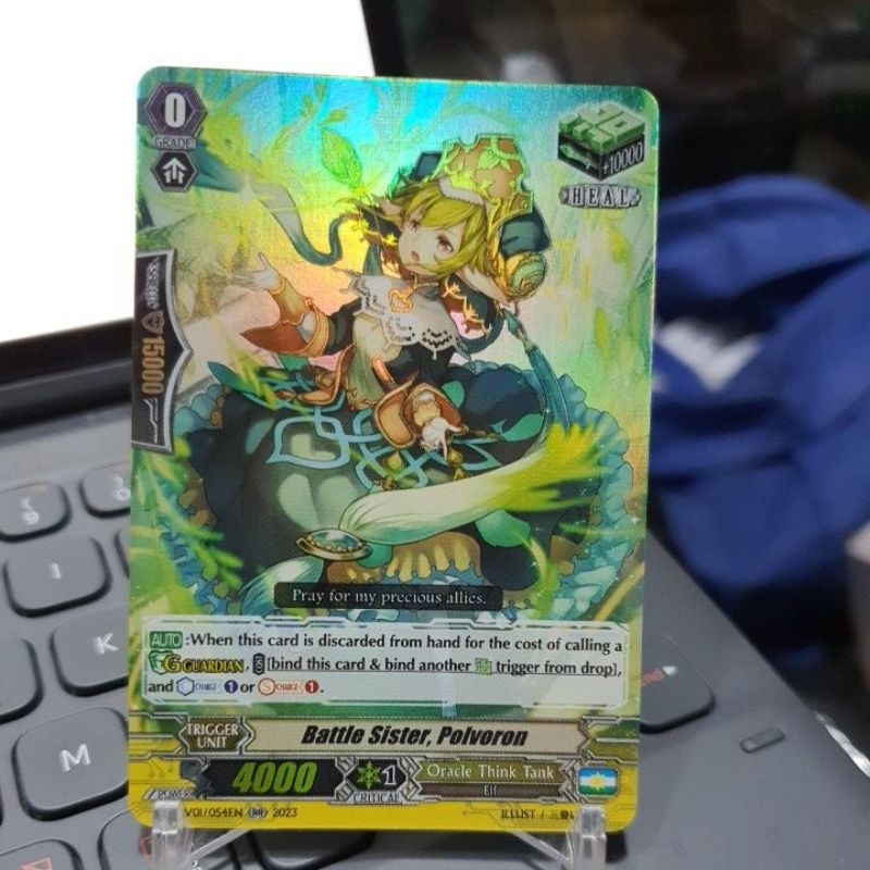 BATTLE SISTER, POLVORON RR D-PV01 CARDFIGHT VANGUARD ENGLISH | Shopee Philippines