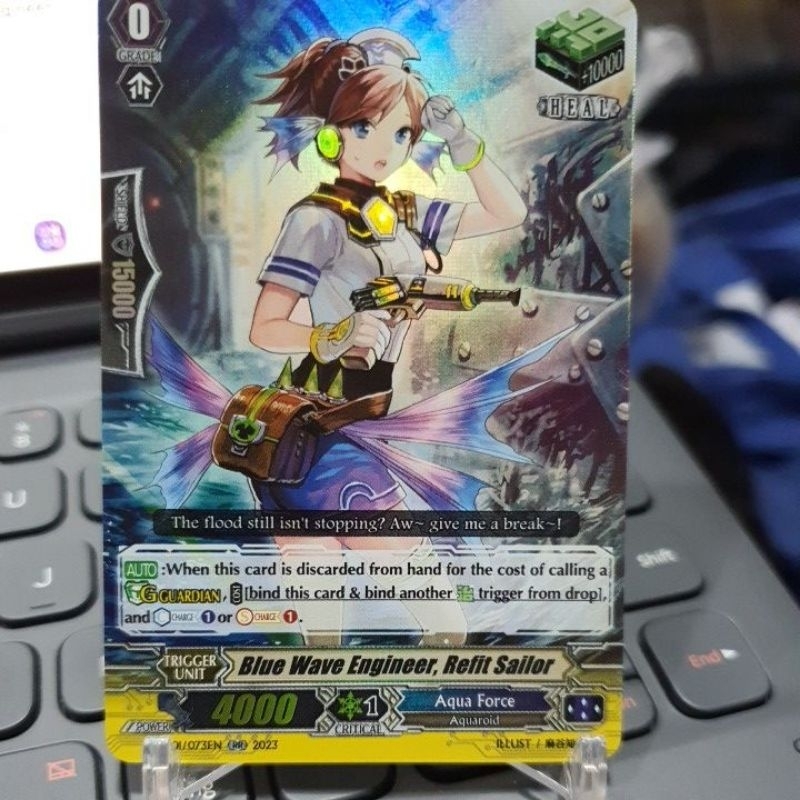 BLUE WAVE ENGINEER, REFIT SAILOR RR D-PV01 CARDFIGHT VANGUARD ENGLISH | Shopee Philippines