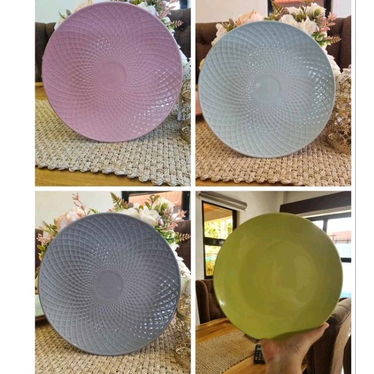 10inch Ceramic plate pastel color | Shopee Philippines