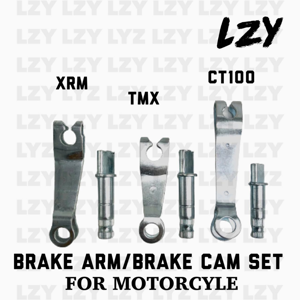 LZY Brake Arm With Brake Cam Set for XRM TMX CT100 Motorcycle | Shopee ...