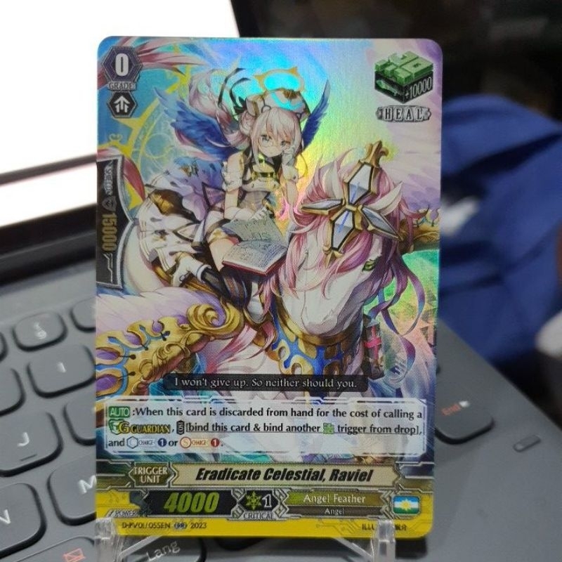 ERADICATE CELECTIAL, RAVIEL RR D-PV01 CARDFIGHT VANGUARD ENGLISH | Shopee Philippines