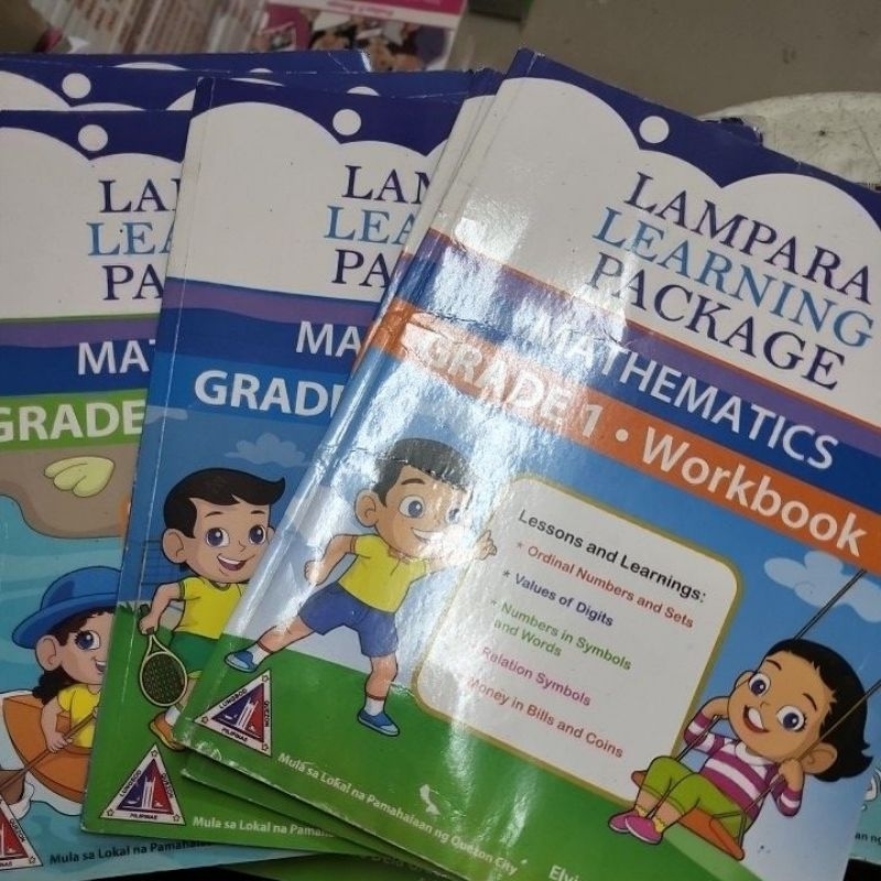 Mathematics grade 1 workbook | Shopee Philippines