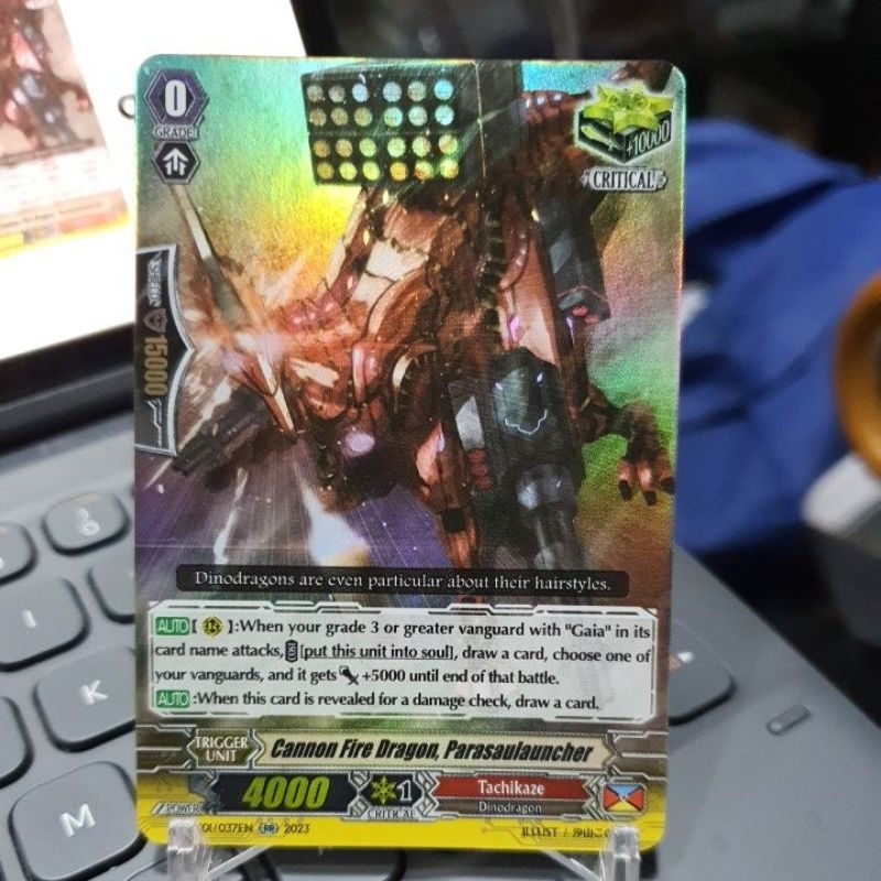 CANNON FIRE DRAGON, PARASAULAUNCHER RR D-PV01 CARDFIGHT VANGUARD ENGLISH | Shopee Philippines