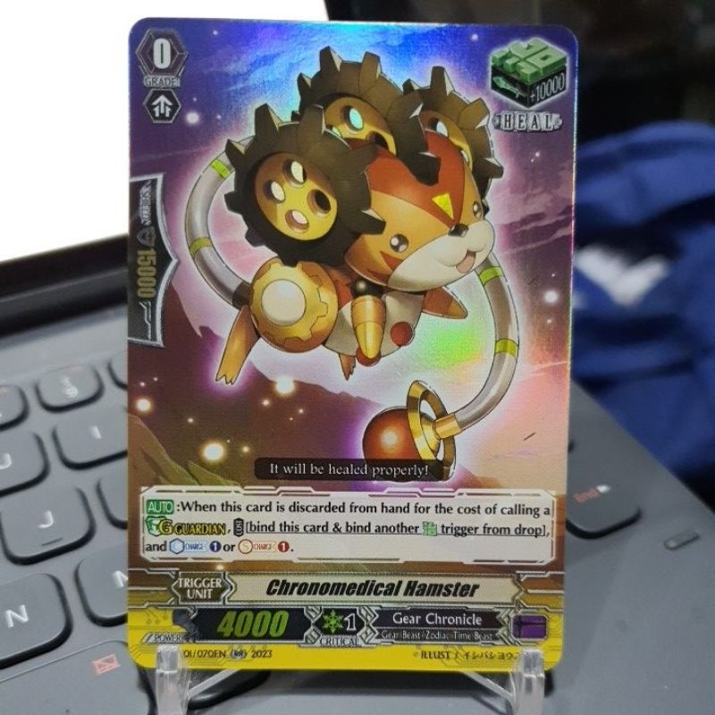 CHRONOMEDICAL HAMSTER RR D-PV01 CARDFIGHT VANGUARD ENGLISH | Shopee Philippines