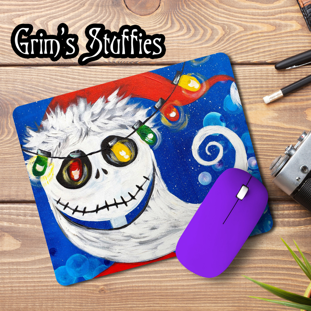 Nightmare Before Christmas Mouse Pad + Jack Skellington, Sally, Oogie ...