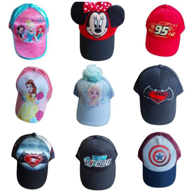 kids character cap/mall pull out/original | Shopee Philippines