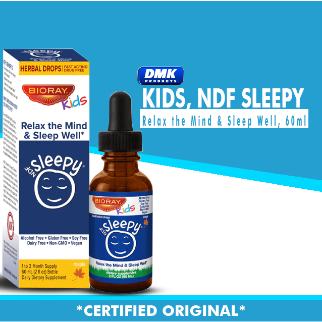 Bioray, Kids, NDF Sleepy, Relax The Mind & Sleep Well, Maple, 2 fl oz ...