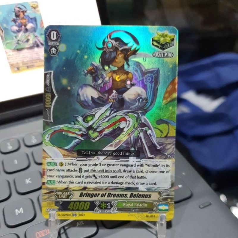 BRINGER OF DREAMS, BELENUS RR D-PV01 CARDFIGHT VANGUARD ENGLISH | Shopee Philippines