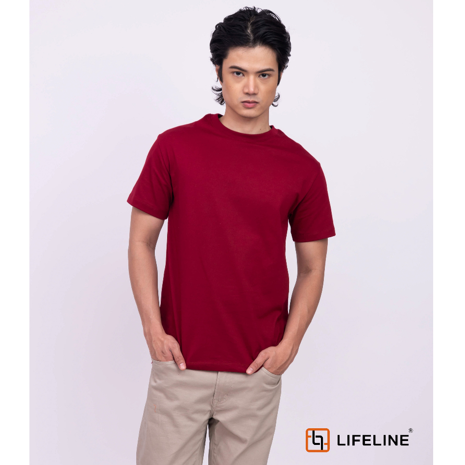 Lifeline Roundneck T-Shirt (Berry Red | Baby Pink | Lavender | Lilac ...