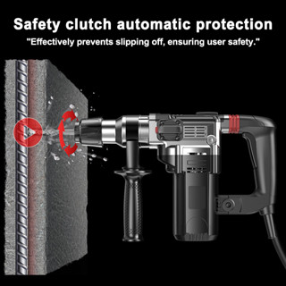 Electric Hammer 2200W 220V Demolition Hammer/Chipping Gun Heavy Duty ...