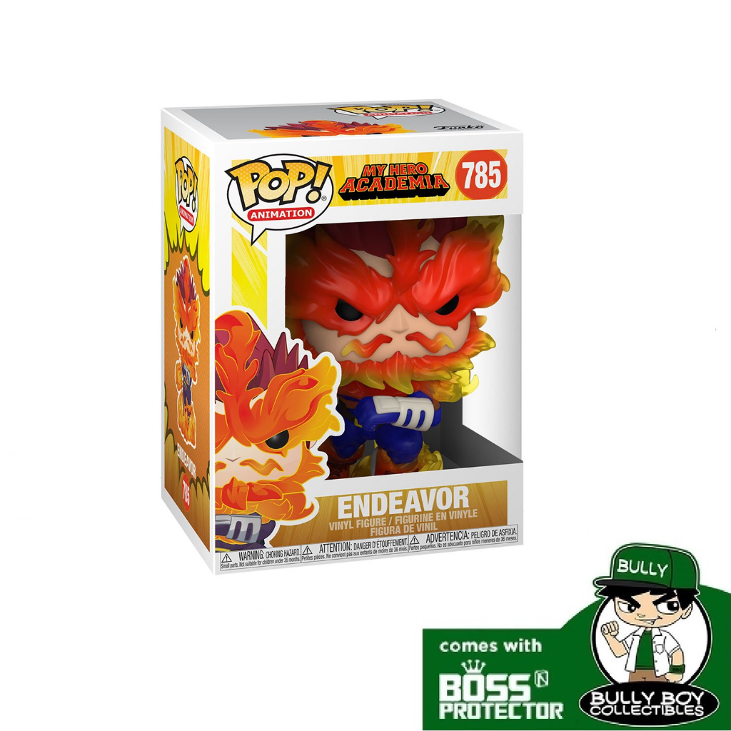 Funko Pop! Animation: MHA - Endeavor 785 With Boss Protector | Shopee ...