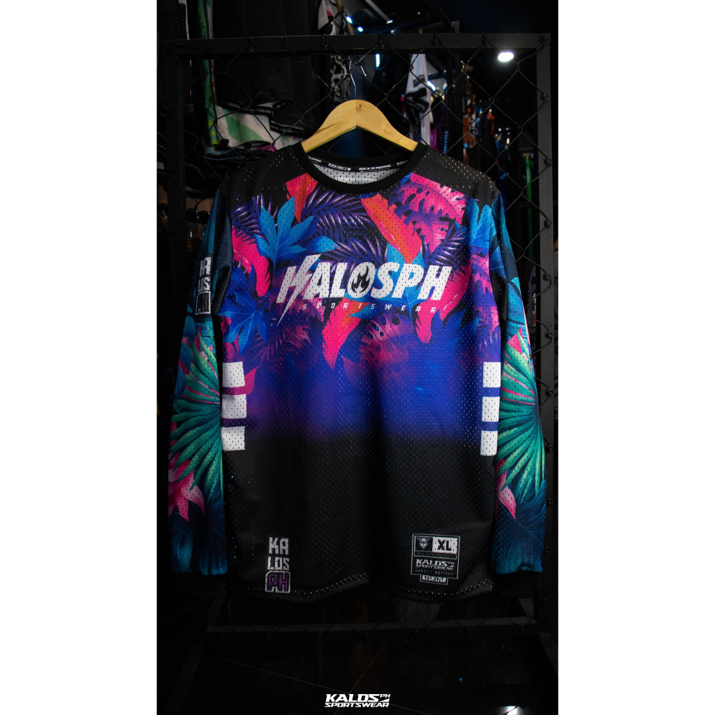 KALOSph RIDER LONGSLEEVES CODE "KALOSPH SPORTSWEAR" FLORAL CONCEPTS ...