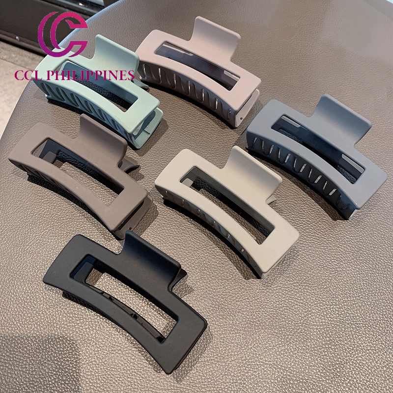 CCL PH Korean Hair Clamp Clips Hair For Women Girls Square Hairpin Hair ...