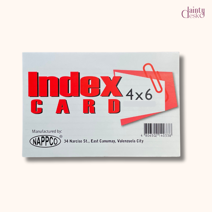 Index Cards (3x5 and 4x6) | Shopee Philippines