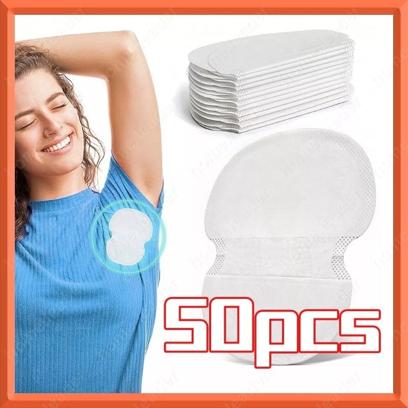 (50pc) Antiperspirant Underarm Dress Sticker Pads Armpits Sweat Pads ...