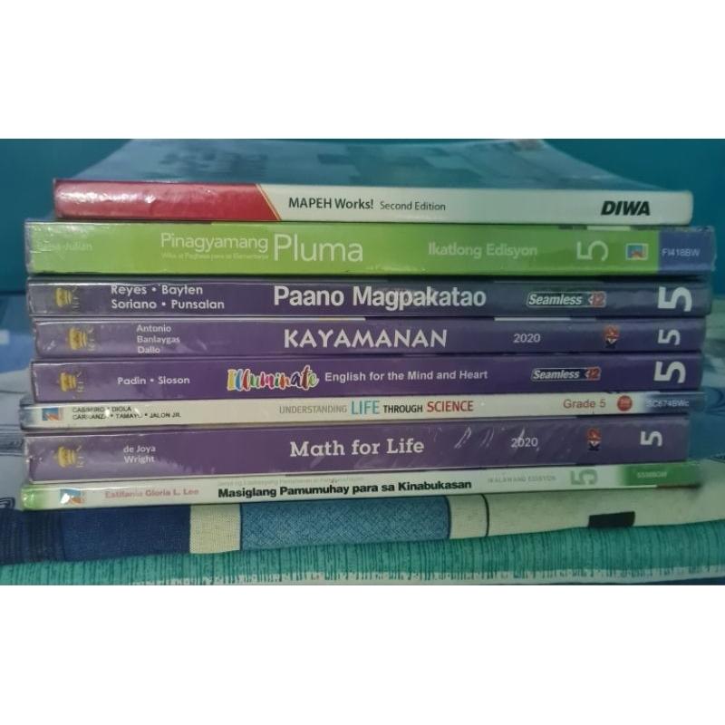 (SECOND HAND)GRADE 5 TEXTBOOKS | Shopee Philippines