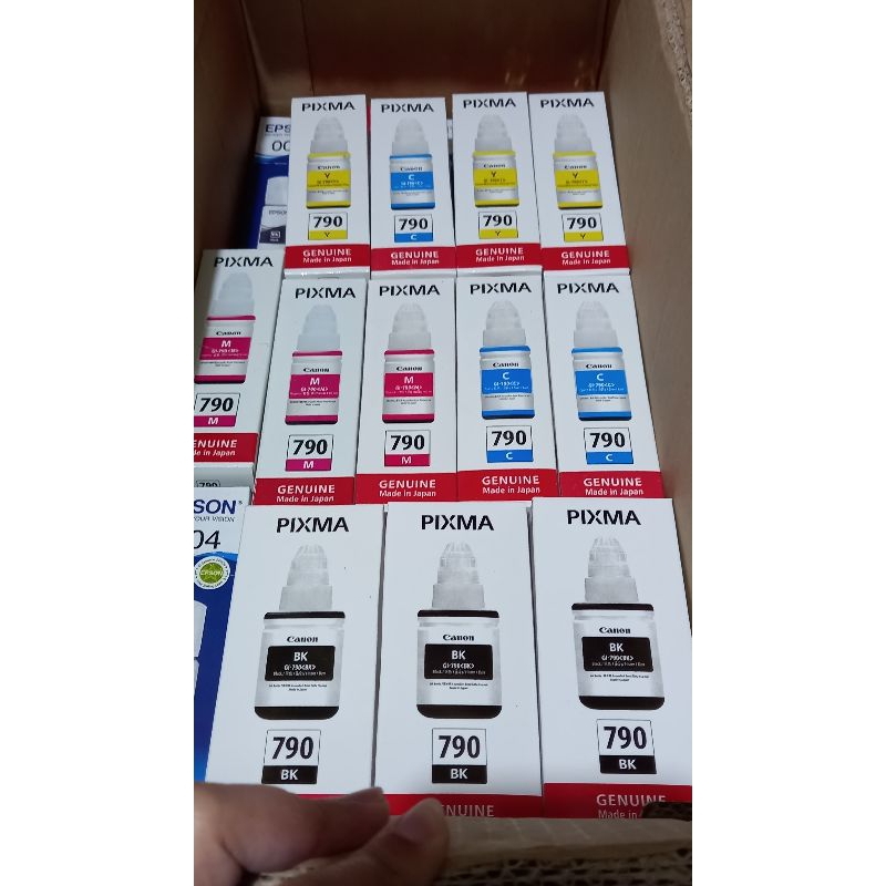 Genuine Canon Pixma 790 ink (Black/Cyan/Yellow/Magenta) -Per Piece ...