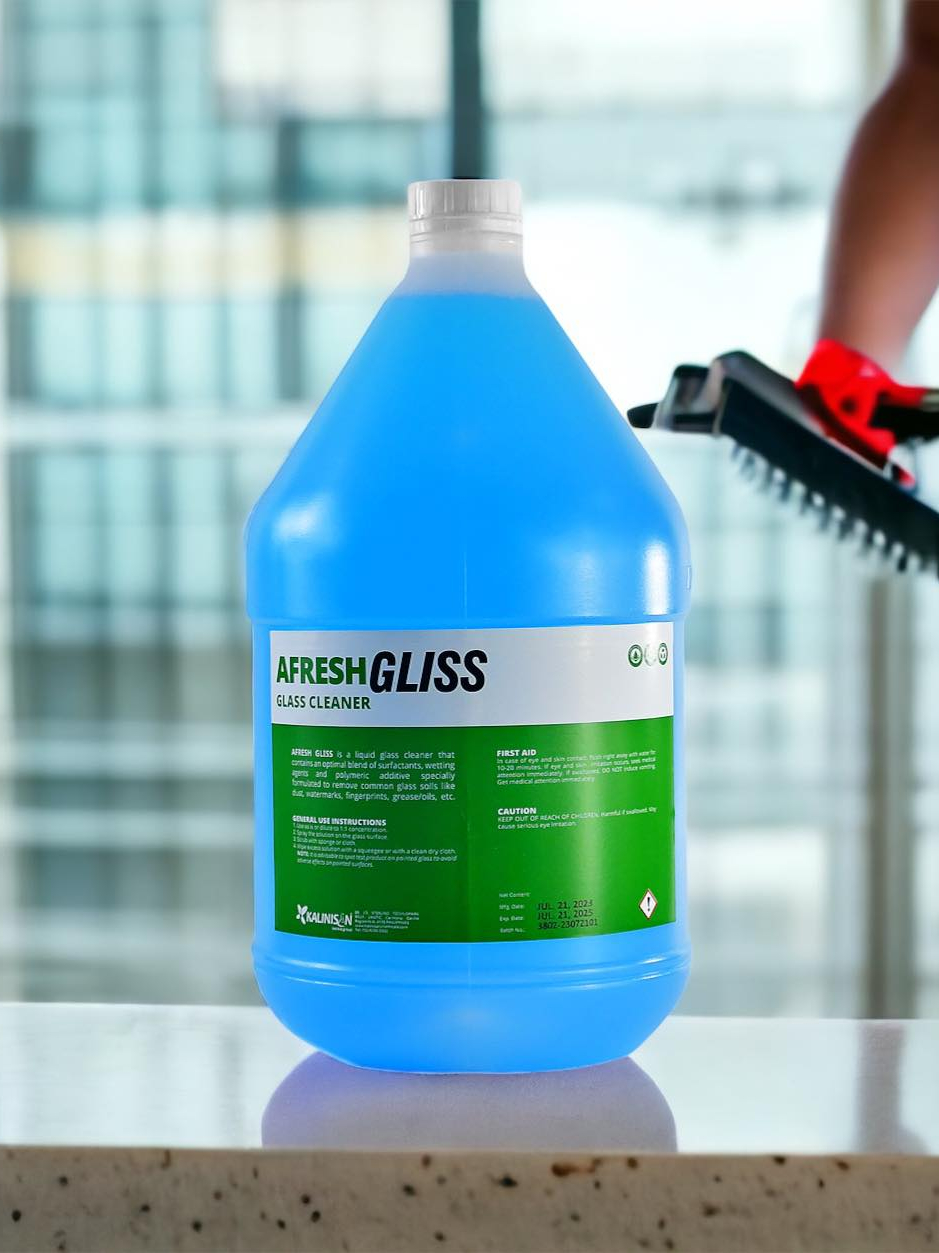 Afresh Gliss Glass Cleaner 1 Gallon | Shopee Philippines