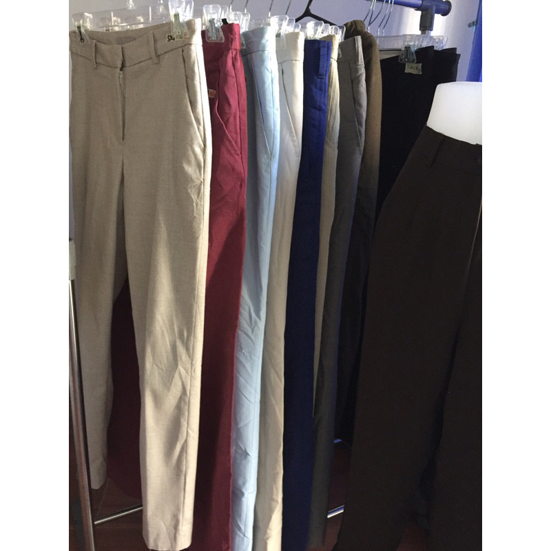 Ladies Trousers Pants for Liveselling Checkout Link | Shopee Philippines