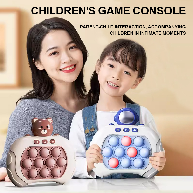 4 Modes Bubble Pops Ball Pop Fidget Toy Simple Dimple Squishy Squeeze ...