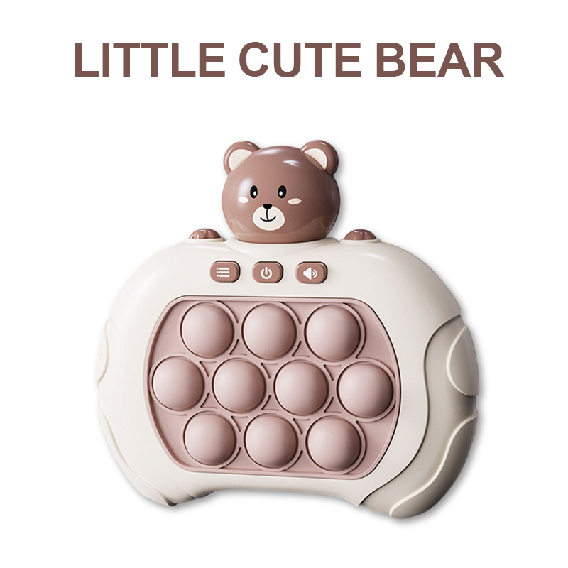 4 Modes Bubble Pops Ball Pop Fidget Toy Simple Dimple Squishy Squeeze ...