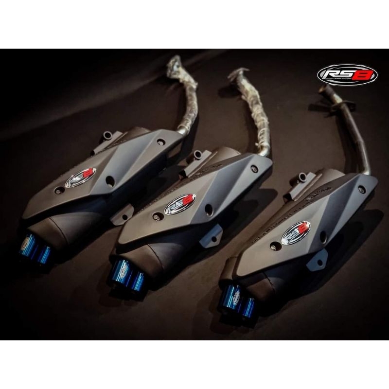 Rs8 Dc8 Pipe Dual Tip Nmax Aerox Shopee Philippines