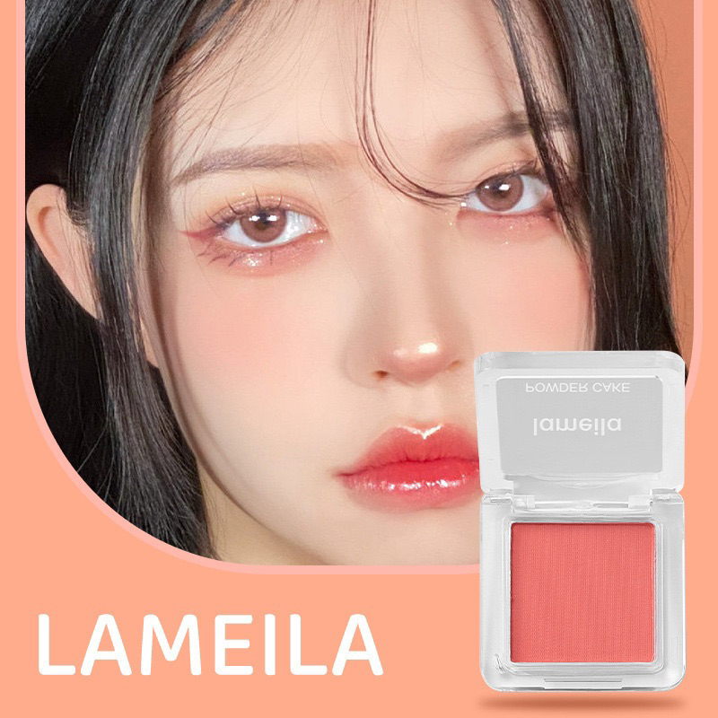 LAMEILA High Pigment Blush Soft Waterproof Powder Naturally Pigmented ...
