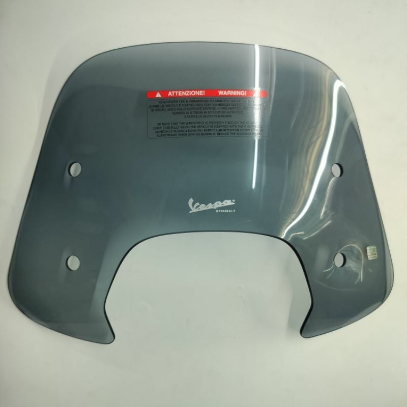 AUTHENTIC GENUINE VESPA FLY SCREEN IN SMOKED FOR VESPA S125 | Shopee ...