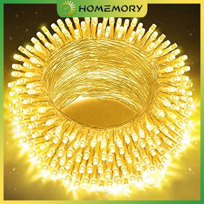HOMEMORY Christmas Lights LED 10M Plug String Lights Outdoor Party ...