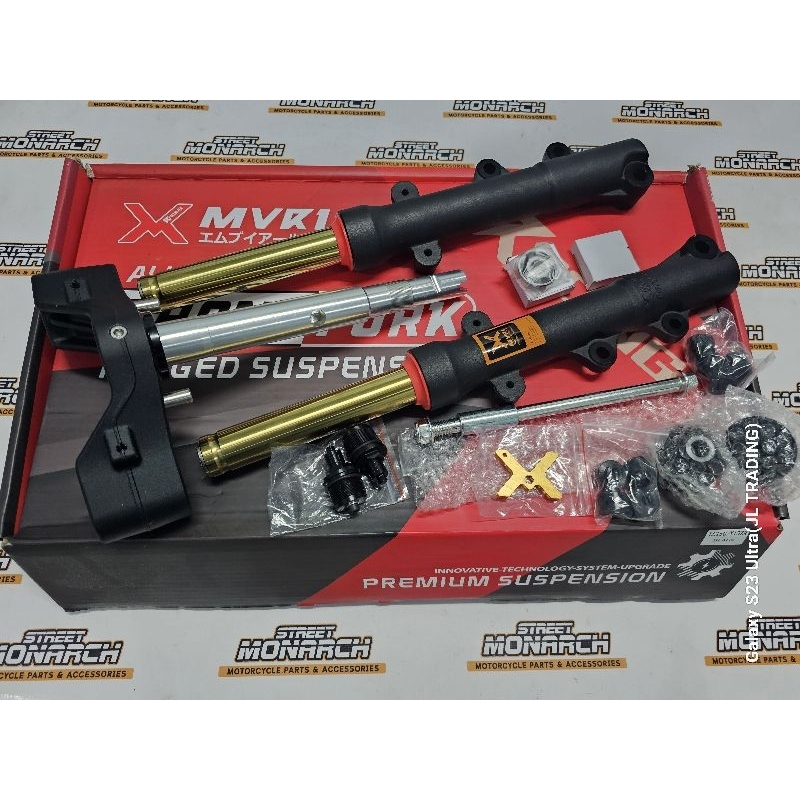MVR1 LCM FRONT FORK FORGED SUSPENSION FOR YAMAHA SNIPER 150 V1 V2/ 155 ...