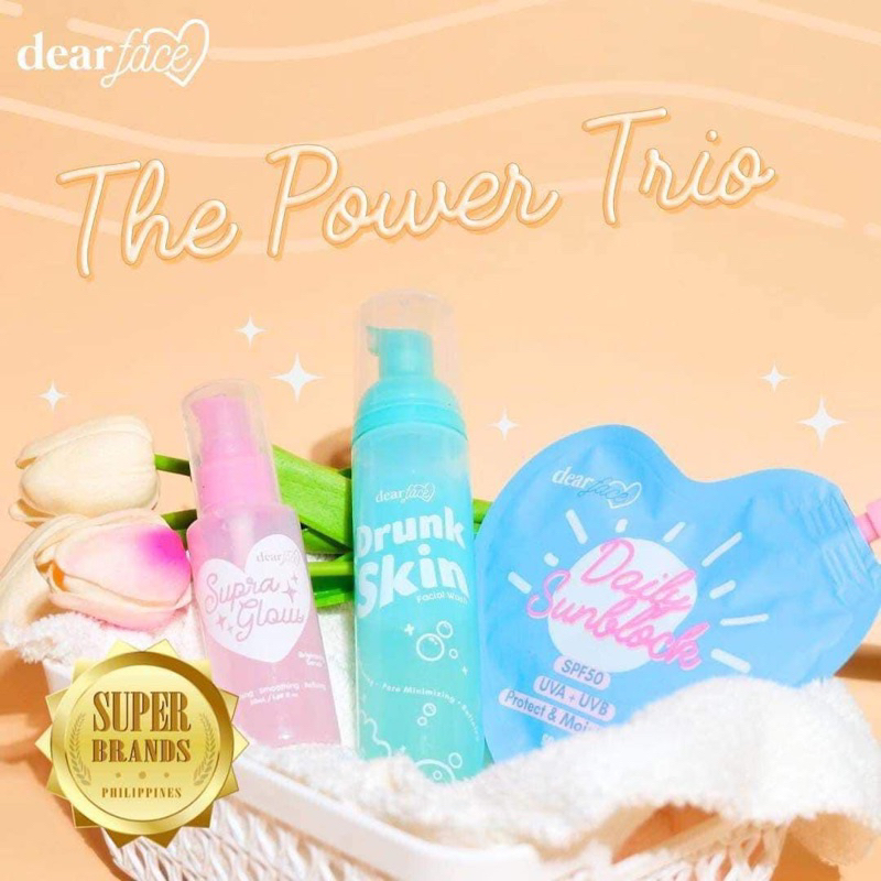 Dear Face SkinCare Trio | Shopee Philippines