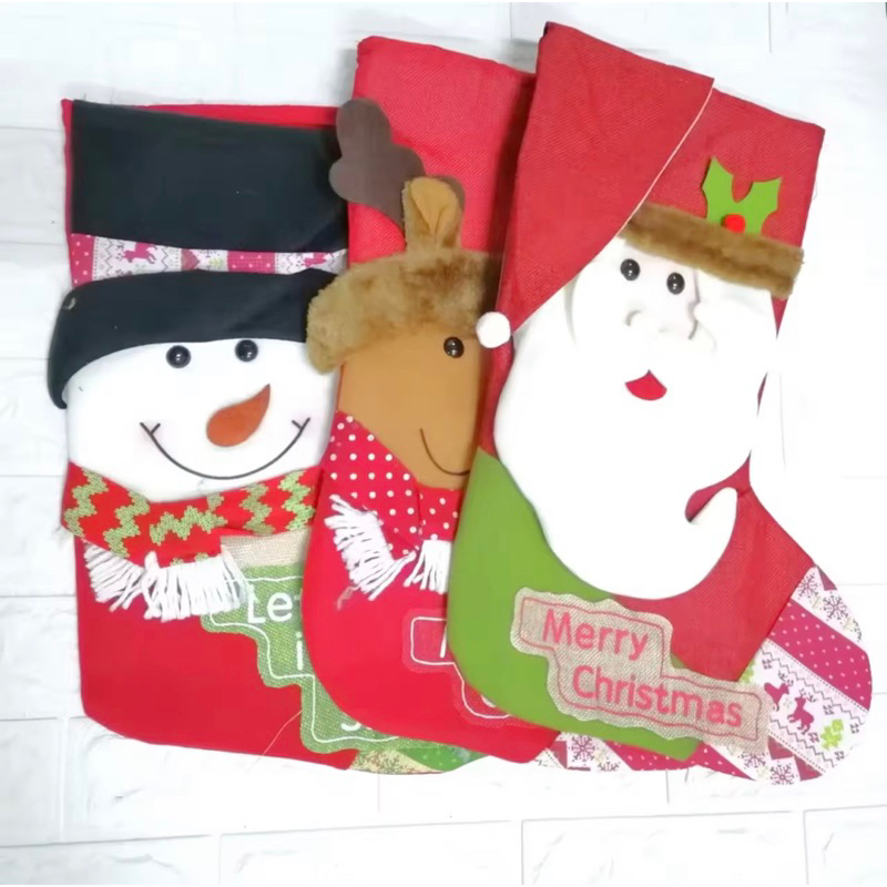 3D Socks Embossed Christmas Socks Big Colorful Display and Designs ...