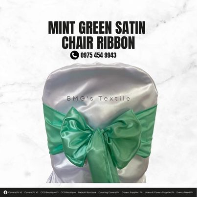Ribbon for Monoblock Chair Ribbon Catering Events Ribbon | Shopee ...