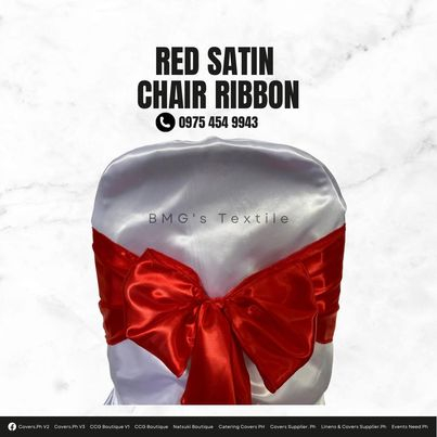 Ribbon for Monoblock Chair Ribbon Catering Events Ribbon | Shopee ...