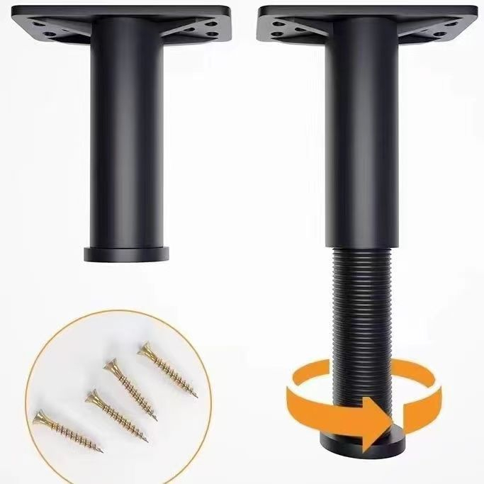 Adjustable Table Sofa Bed Feet Furniture Leg Cabinet Height Extender ...