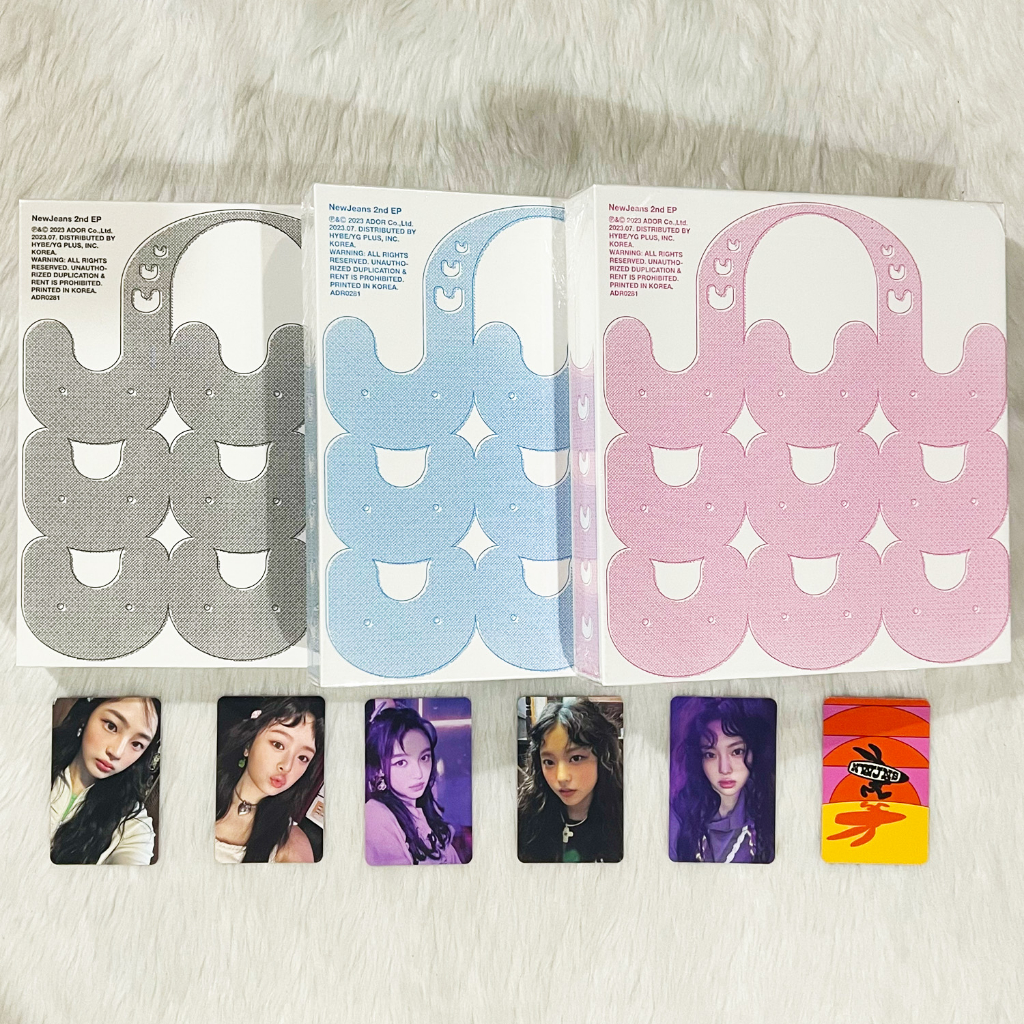 NewJeans GET UP Beach Bag Album with Kpop Merch VCE POB Photocard ...