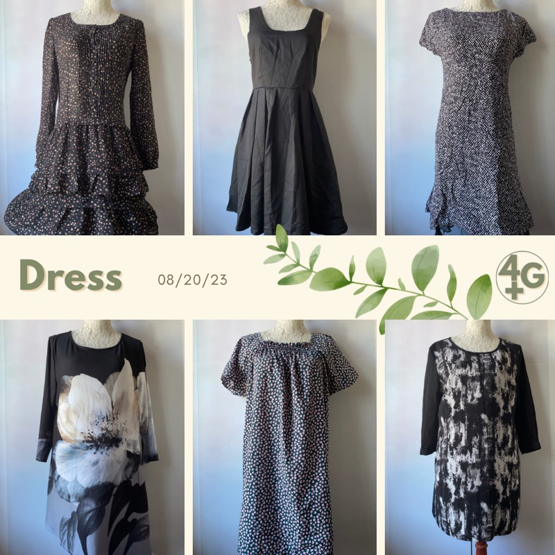 4Gee+ | 082023 Mixed US Brand Dress Romper Casual Formal Office Attire ...