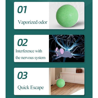 Mouse Repeller Repellent Mouse Cockroach Insect Repellent Mothballs for ...