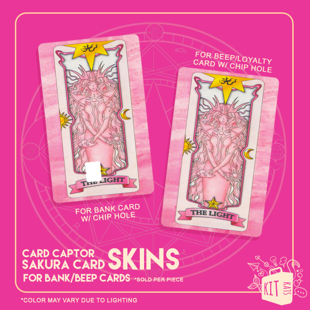 Card Captor Sakura Sakura Card Sticker For Bank Beep or Loyalty Cards ...