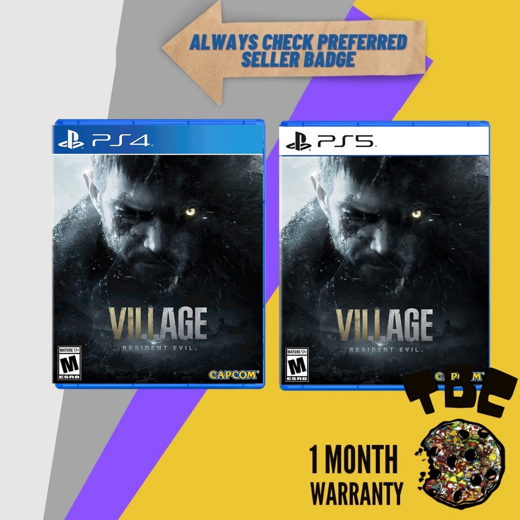 PS4 Resident Evil VIII Village - Playstation 4 [R3] | Shopee Philippines