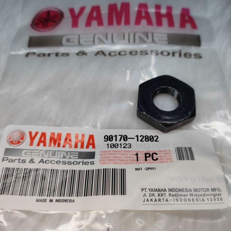 YAMAHA AEROX/NMAX/M3 CLUTCH NUT GENUINE PARTS. 90170-12802 | Shopee ...