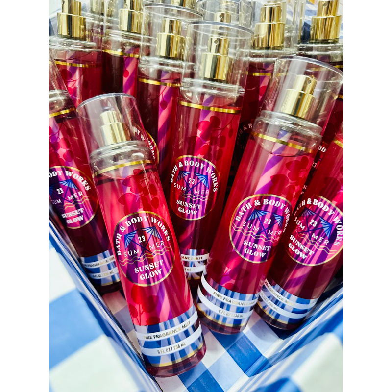 Bath and Body Works Sunset Glow Fine Fragrance Mist | Shopee Philippines
