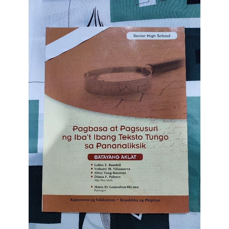 Pagbasa at Pagsusuri ng Iba't Ibang Teksto Tungo sa Pananaliksik ... Pagbasa at Pagsusuri ng Iba't Ibang Teksto Tungo sa Pananaliksik ...