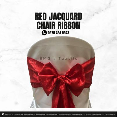 Ribbon for Monoblock Chair Ribbon Catering Events Ribbon | Shopee ...