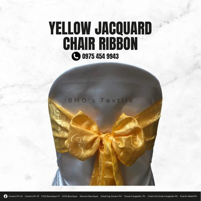 Ribbon for Monoblock Chair Ribbon Catering Events Ribbon | Shopee ...
